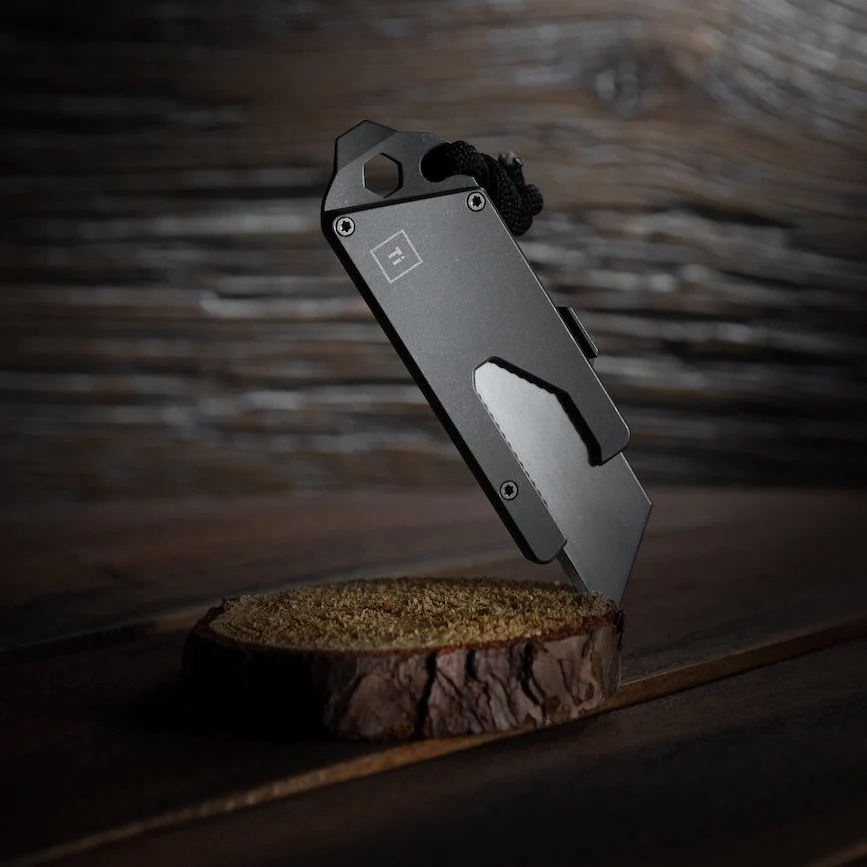 BIGiDESIGN TPT Slide Titanium Pocket Tool, 3" Overall, Stonewashed ...