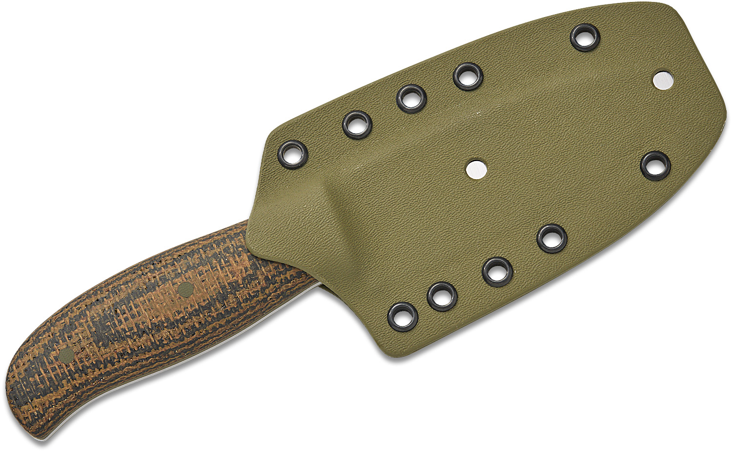 Big Chris Custom Knives K2 Fixed Blade Knife 4.5" CPM-MagnaCut Drop ...