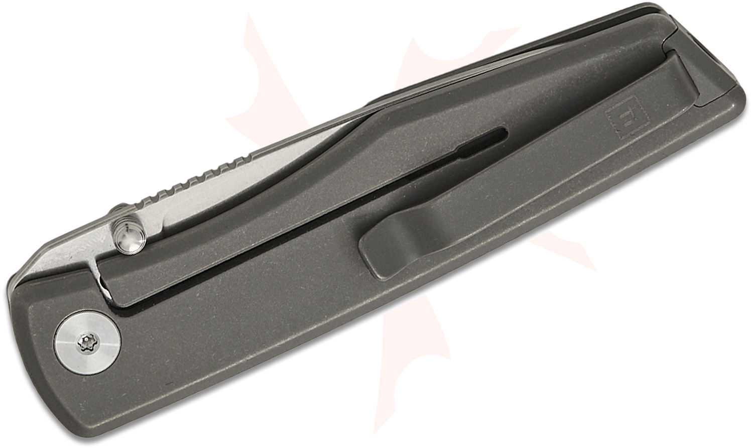 BIGiDESIGN The Overlook Frame Lock Folding Knife 2.75" M390 Stonewashed ...