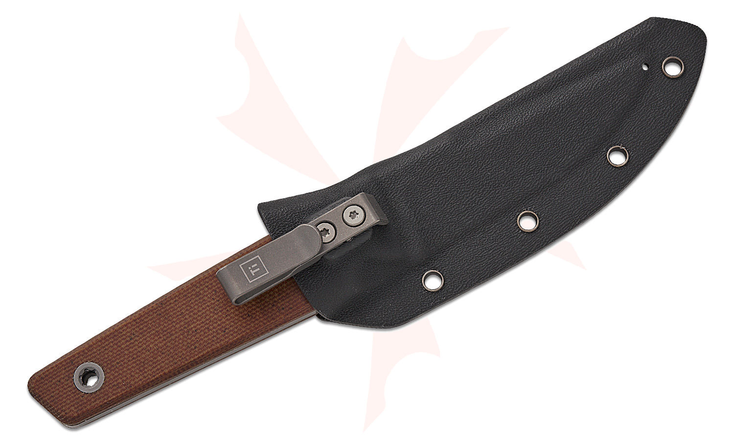 BIGiDESIGN USA Signal Pocket Fixed Blade Knife 3.375" Nitro-V ...
