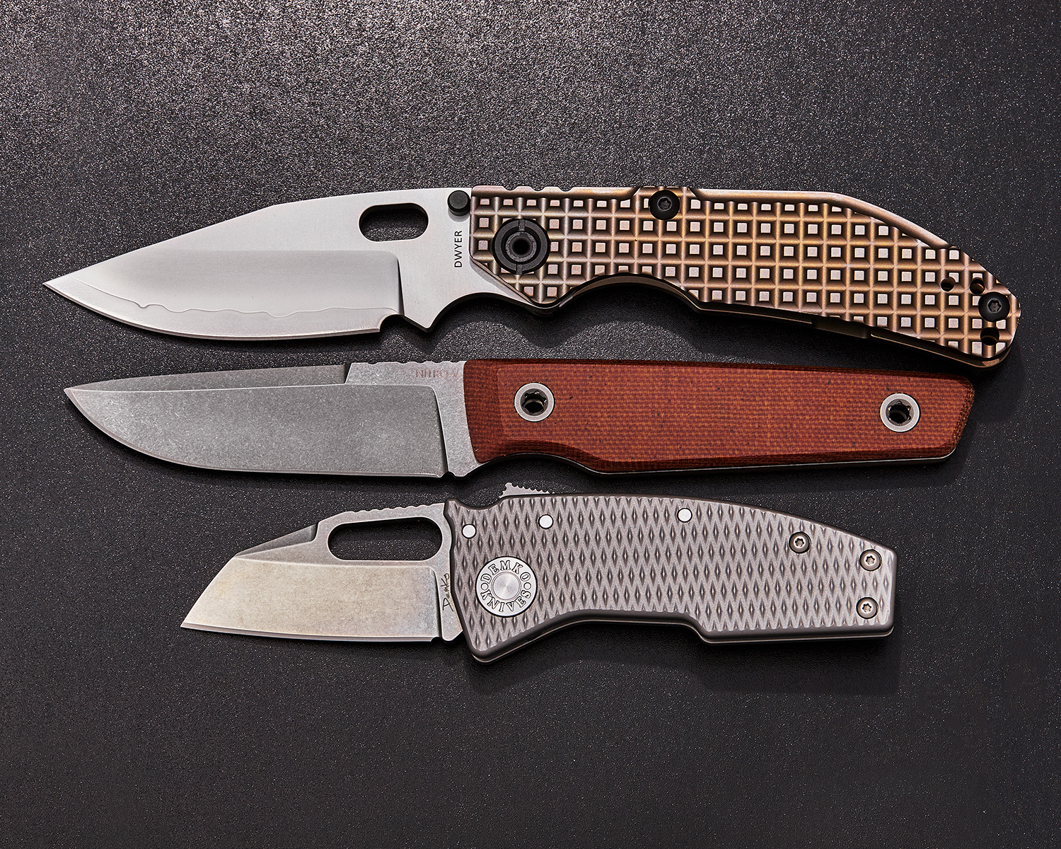 BIGiDESIGN USA Signal Pocket Fixed Blade Knife 3.375" Nitro-V ...