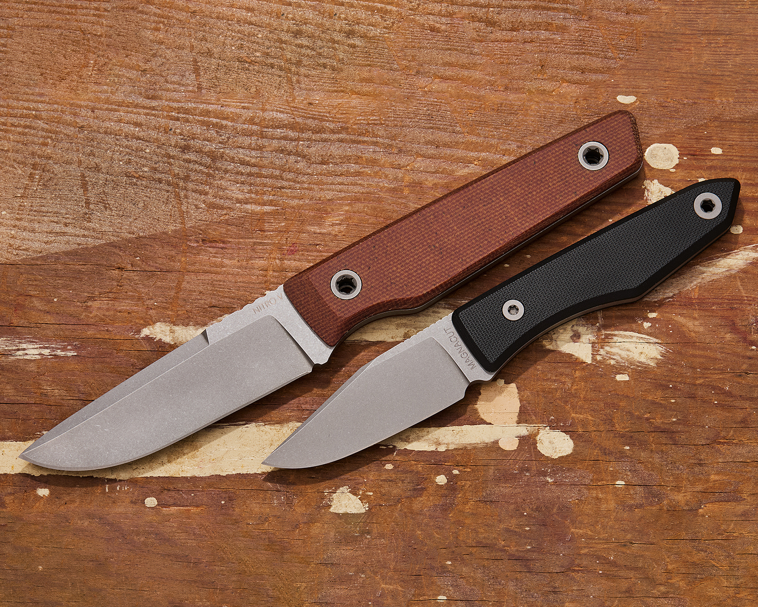 BIGiDESIGN Ti Lookout Pocket Fixed Blade Knife 2.56" M390 Stonewashed ...