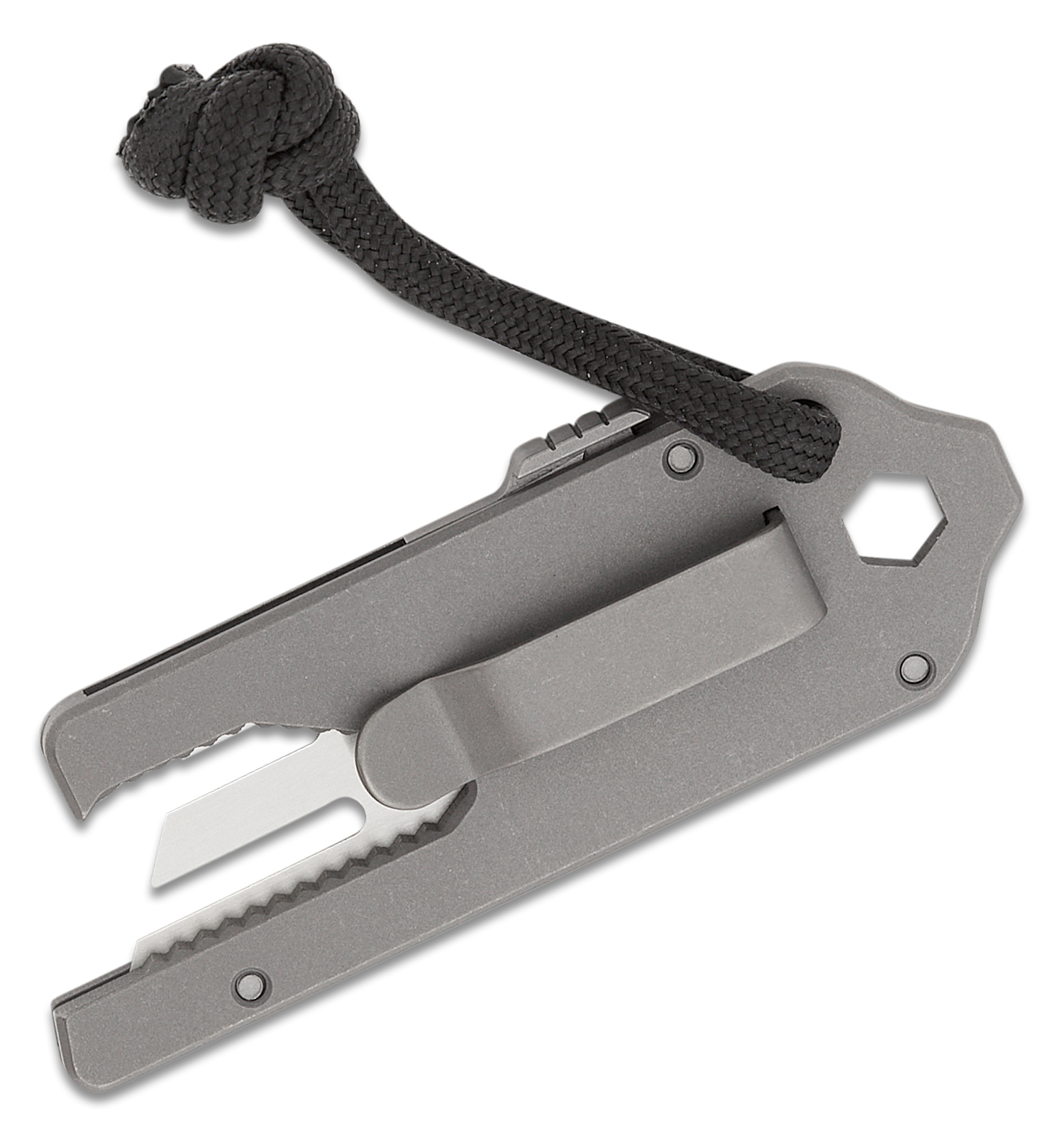 BIGiDESIGN TPT Slide Titanium Mini Pocket Tool, 3" Overall, Stonewashed ...