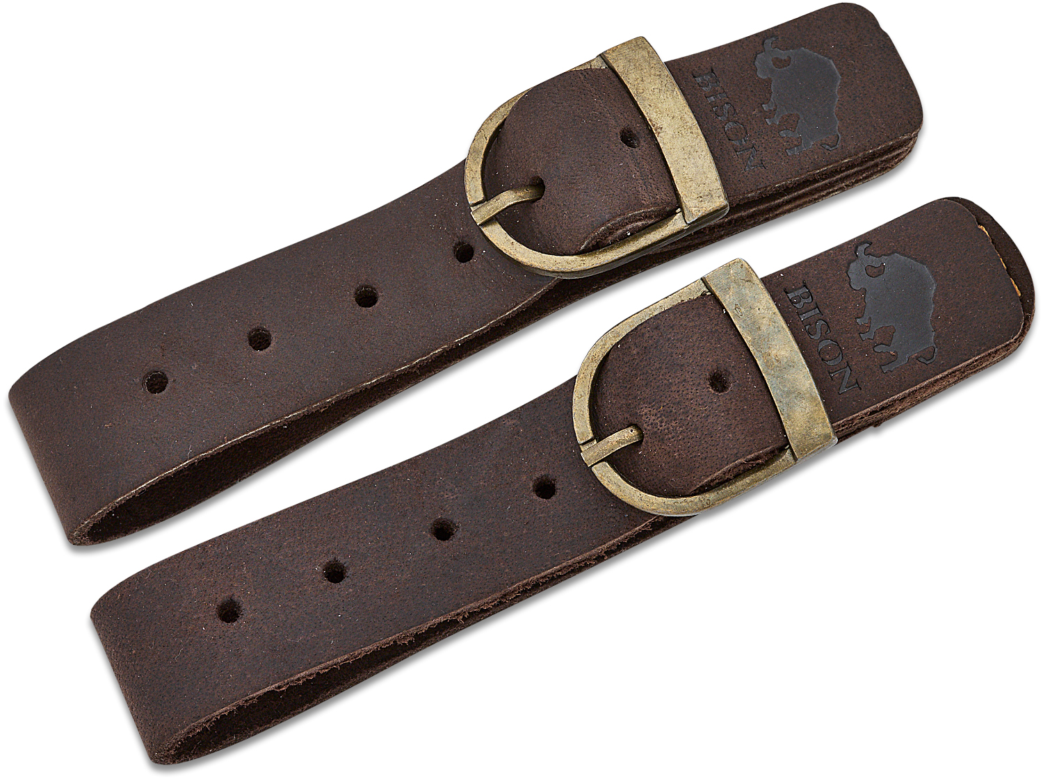Bison 1879 2-Piece Leather Wall Strap Display for Axes/Hatchets ...