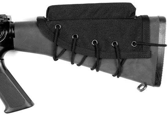 BLACKHAWK! Rifle Cheek Pad, Black - KnifeCenter - Discontinued
