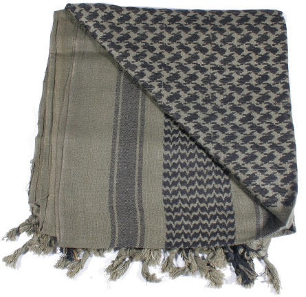 BLACKHAWK! Tactical Shemagh, Olive Drab and Black - 330005OD ...