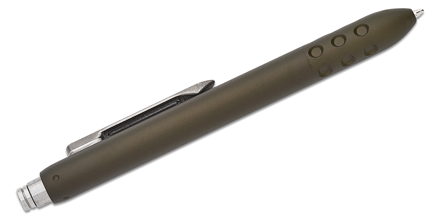 Blackside Customs Aluminum Click Pen, OD Green Anodized, 5.375" Overall ...