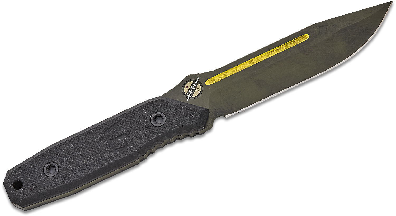 Blackside Customs Plan B Bounty Hunter Fixed Blade Knife 4.25" CPM ...