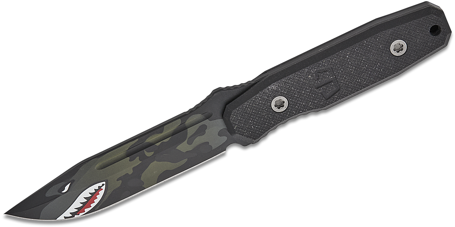 Blackside Customs Plan B Flying Tiger Fixed Blade Knife 4.25" CPM ...