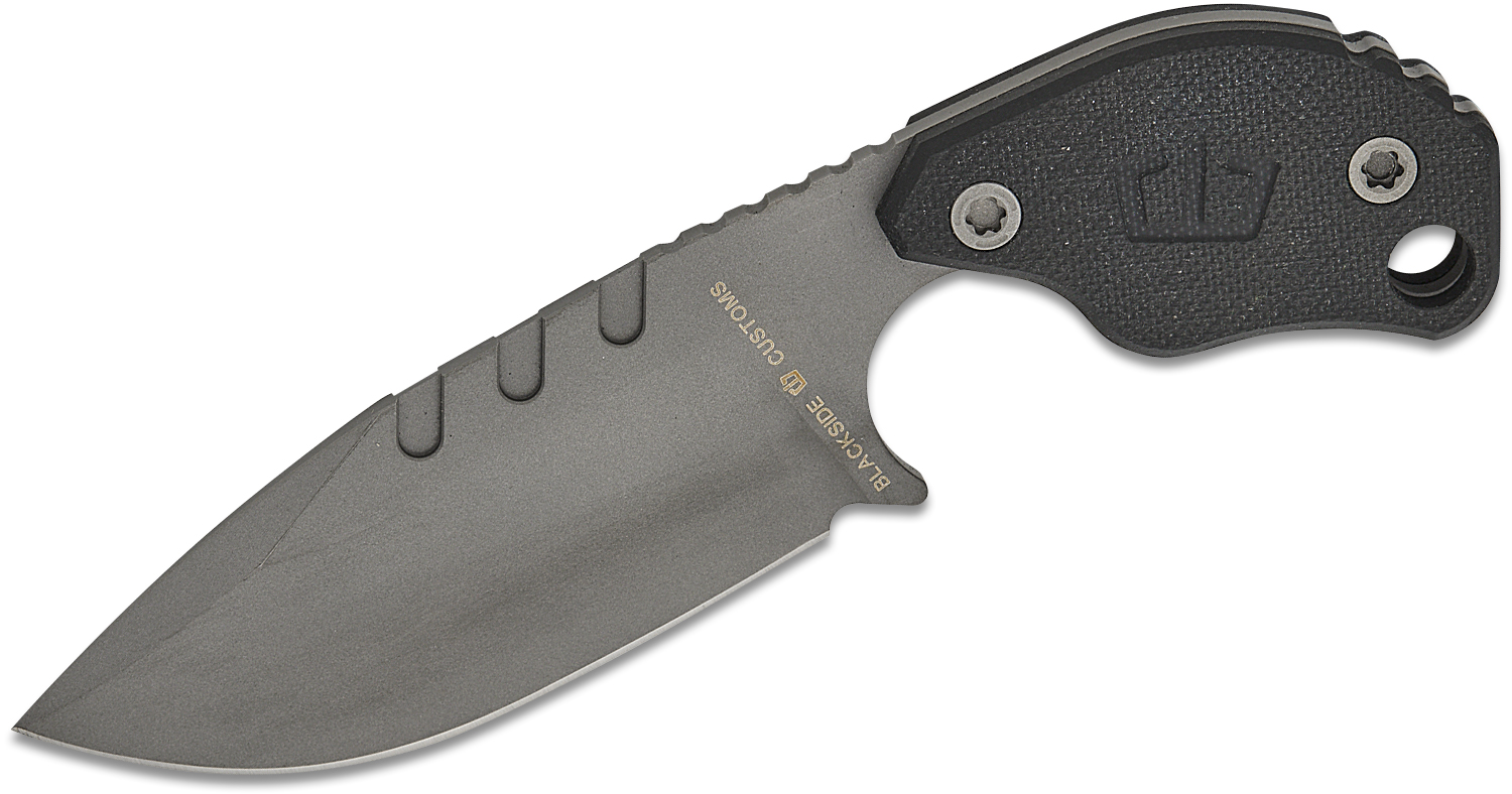 Blackside Customs Mick Strider SLCC Fixed Blade Knife 4.375" CPM ...