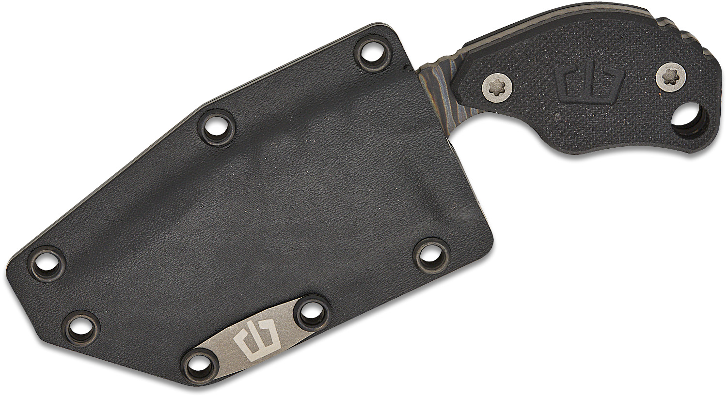 Blackside Customs Mick Strider SLCC Fixed Blade Knife 4.375" Flamed ...