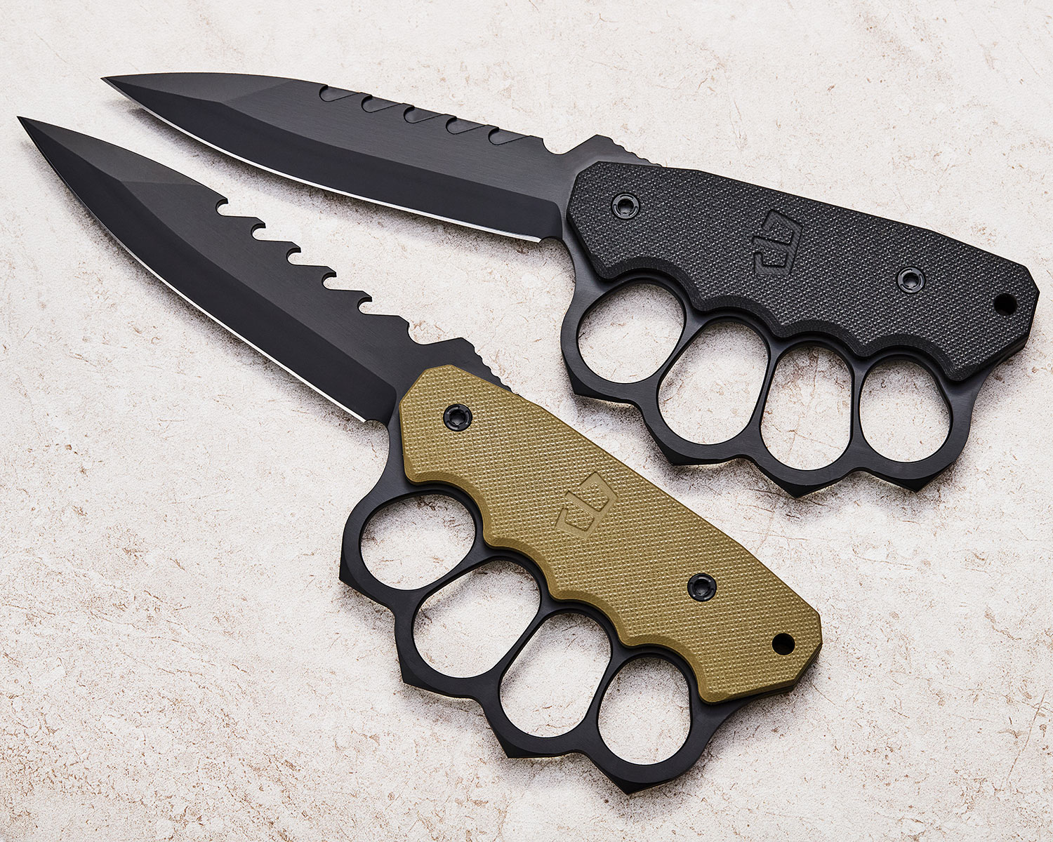 Blackside Customs Trench Boss Fixed Blade Knife 5.625" PSB27 Tool Steel ...