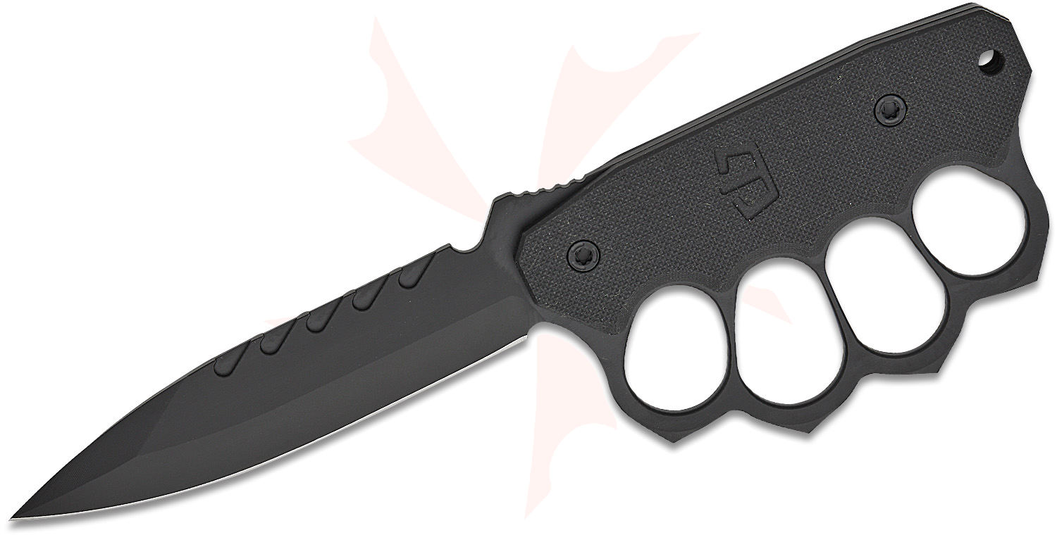 Blackside Customs Trench Boss Fixed Blade Knife 5.625" PSB27 Tool Steel ...