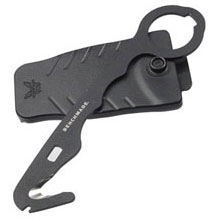 Benchmade 8 Rescue Hook Strap Cutter, O2 Wrench, Hard Black Sheath - KnifeCenter - 8BLKMED ...