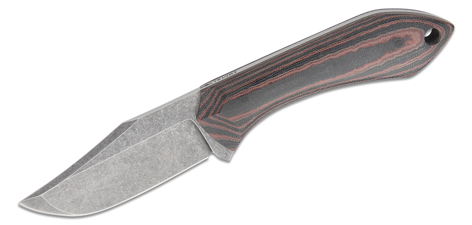 Boatright Bladeworks Custom Esker-M Fixed Blade Knife 3.25" Nitro-V ...