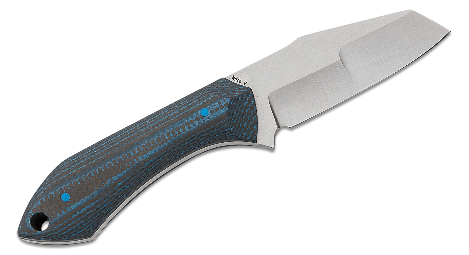 Boatright Bladeworks Custom Moraine-M Fixed Blade Knife 3" Nitro-V ...