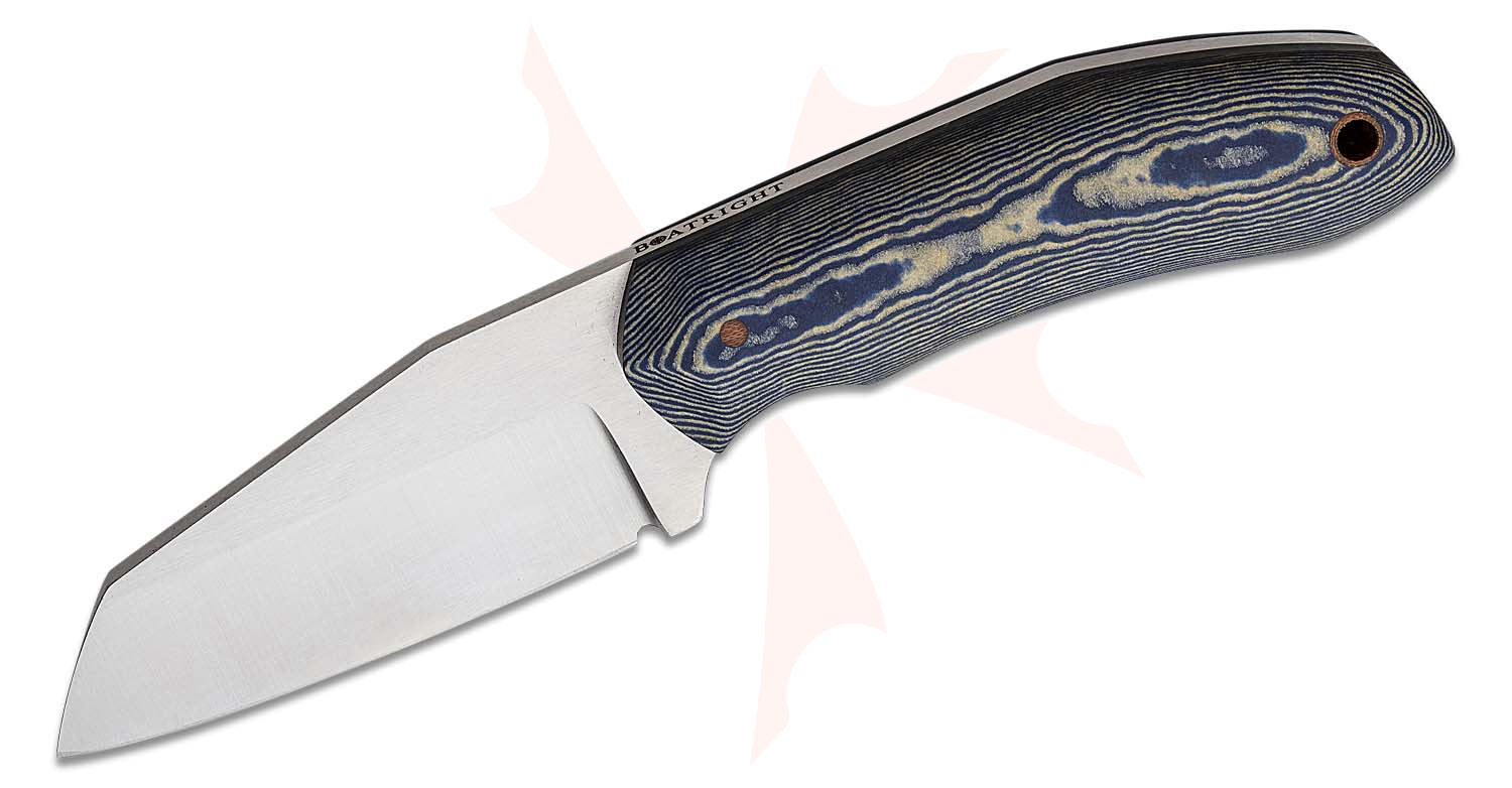 Boatright Bladeworks Custom Bornhardt Fixed Blade Knife 3.125" CPM ...