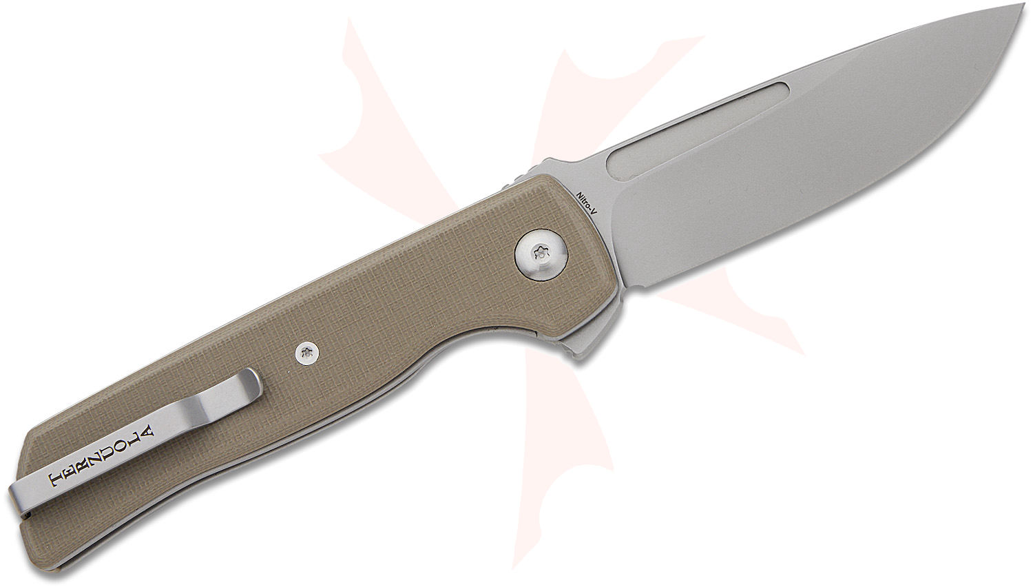 Bob Terzuola ATCF Lite Liner Lock Flipper Knife 2.88" Nitro-V ...