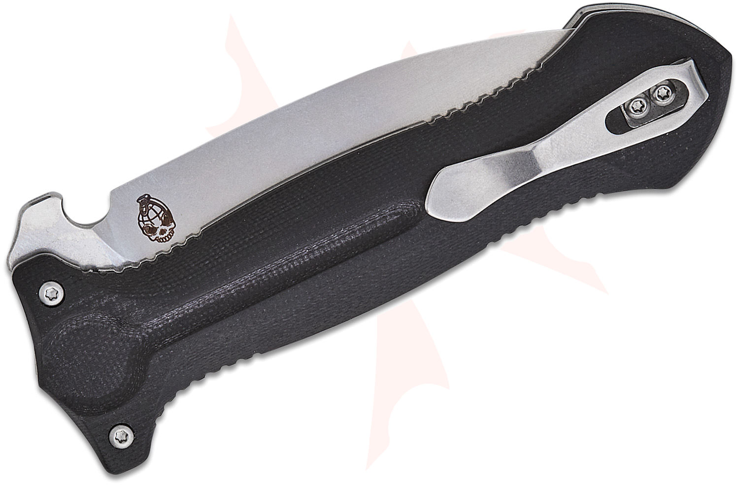 Boker Plus Cheus Flipper Knife 3.54" VG10 Single-Edge Dagger Blade, Black G10 Handles ...