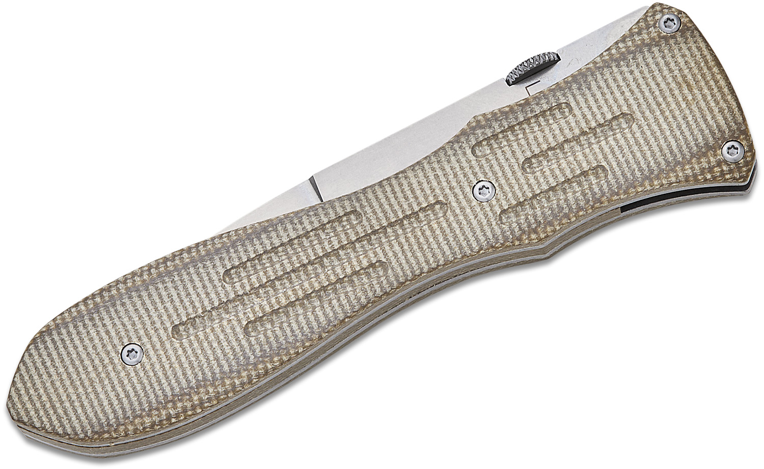 Boker Plus Chuck Gedraitis Atropos Folding Knife 4.13" VG-10 Stonewashed Spear Point Blade, Tan ...