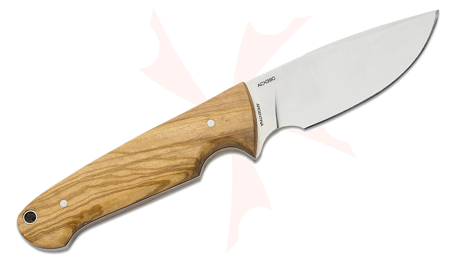 Boker Arbolito Vultur Fixed Blade 3.86" ACX390 Satin Drop Point Blade ...