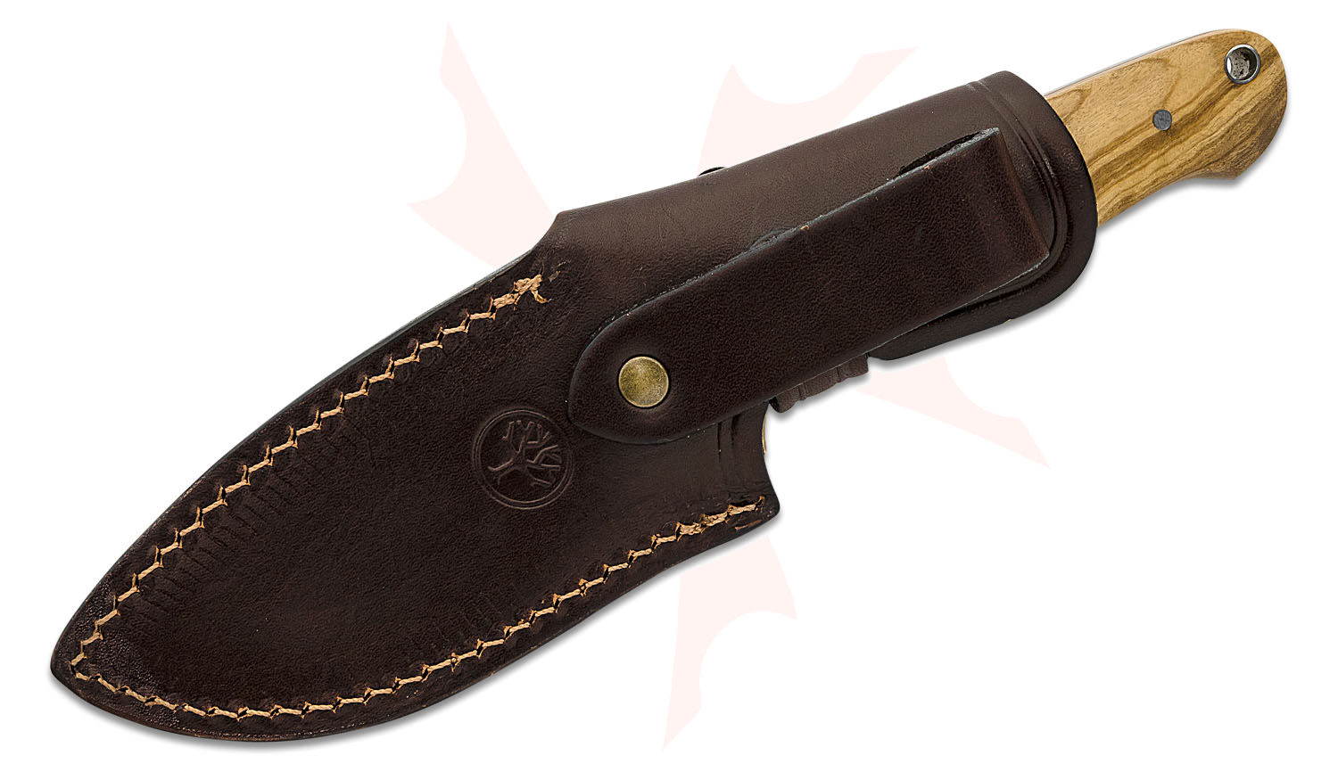 Boker Arbolito Vultur Fixed Blade 3.86" ACX390 Satin Drop Point Blade ...