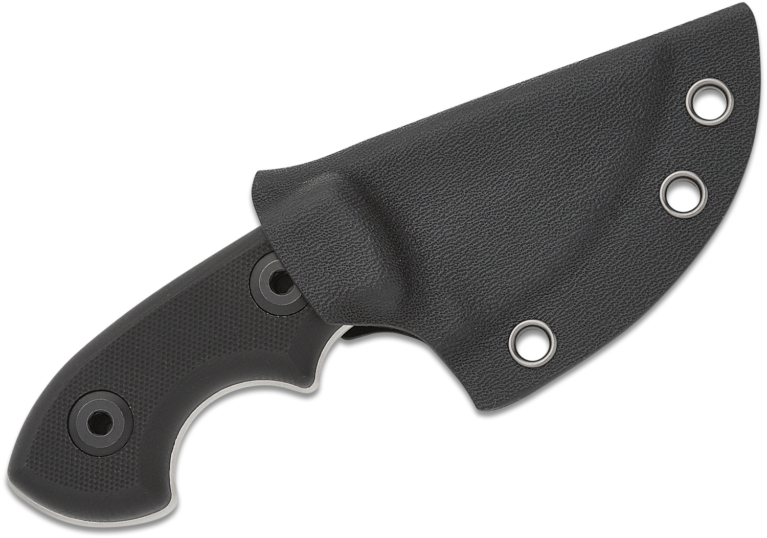 Boker Plus Lofos Fixed Blade 2.36" D2 Two-Tone Satin Drop Point Blade, Black G10 Handles, Kydex ...