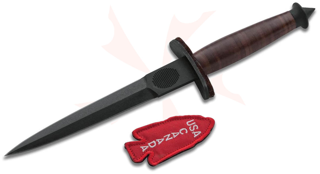 Boker Plus V-42 Devil's Brigade 2.1 Dagger 7" SK85 Black Double-Edge ...