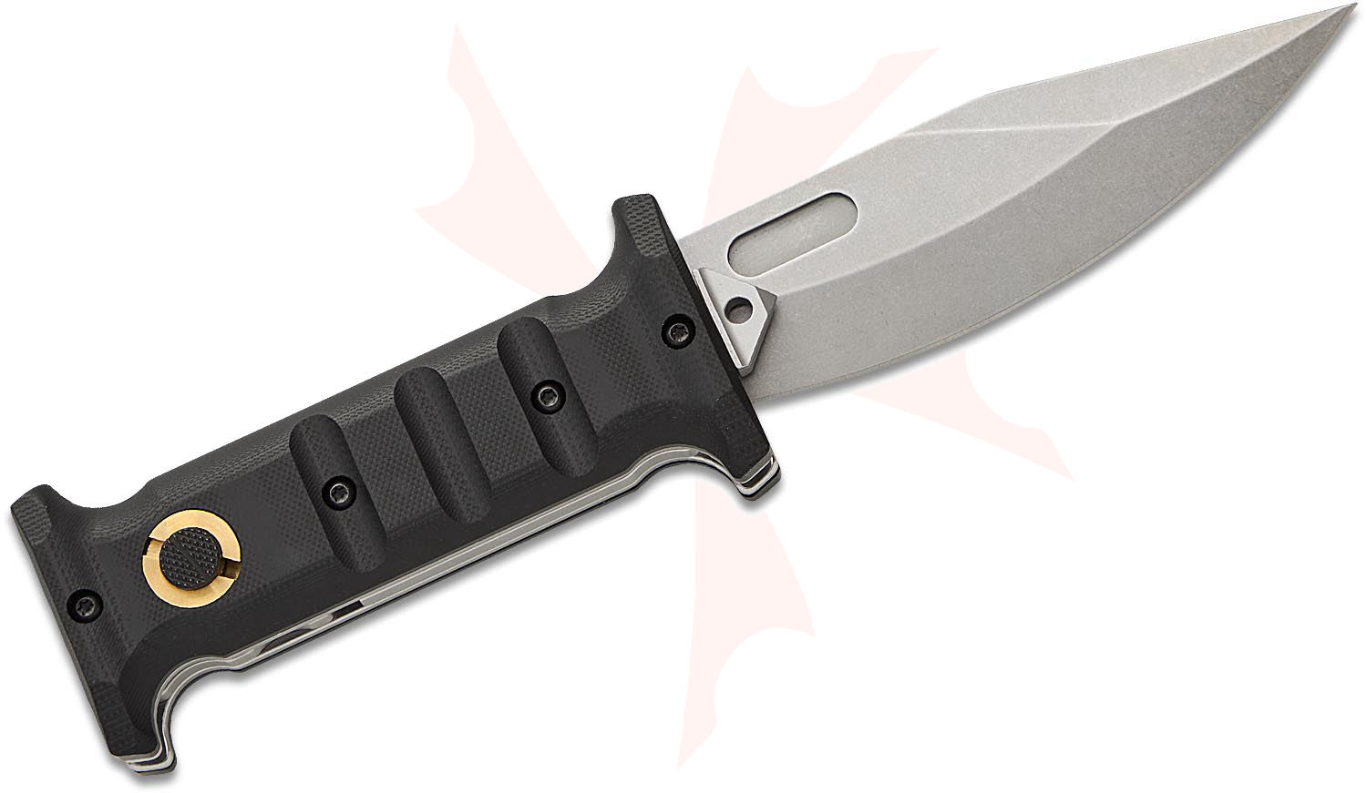 Boker Plus Extension Knife, D2 Stonewashed Variable Length Recurve ...