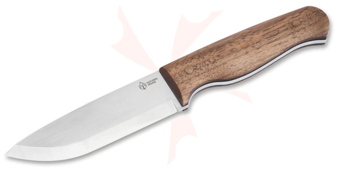 Boker Plus Naturensohne MK. III Fixed Blade Knife 4.4" 12C27 Satin Drop ...