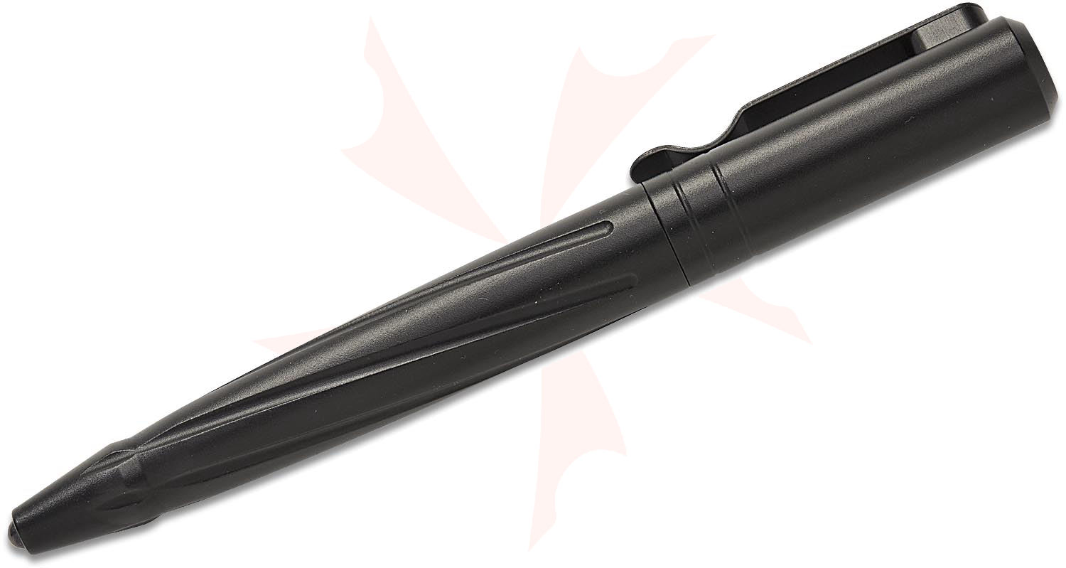 Boker Plus Twista Tactical Pen, Black Aluminum - KnifeCenter - 09BP0010