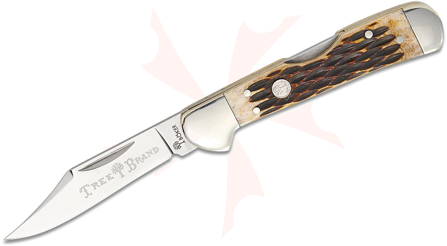 Boker Traditional Series 2.0 Copperhead Lockback Folding Knife 2.75" D2 ...