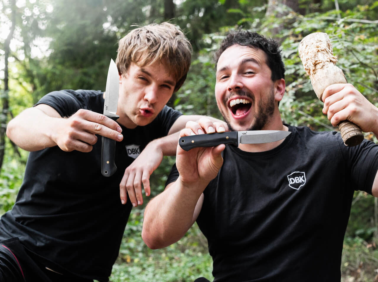 Boker Dutch Bushcraft Knives DBK Bushfriend 2000 Fixed Blade Knife 4.33" 80CrV2 Satin Drop Point ...