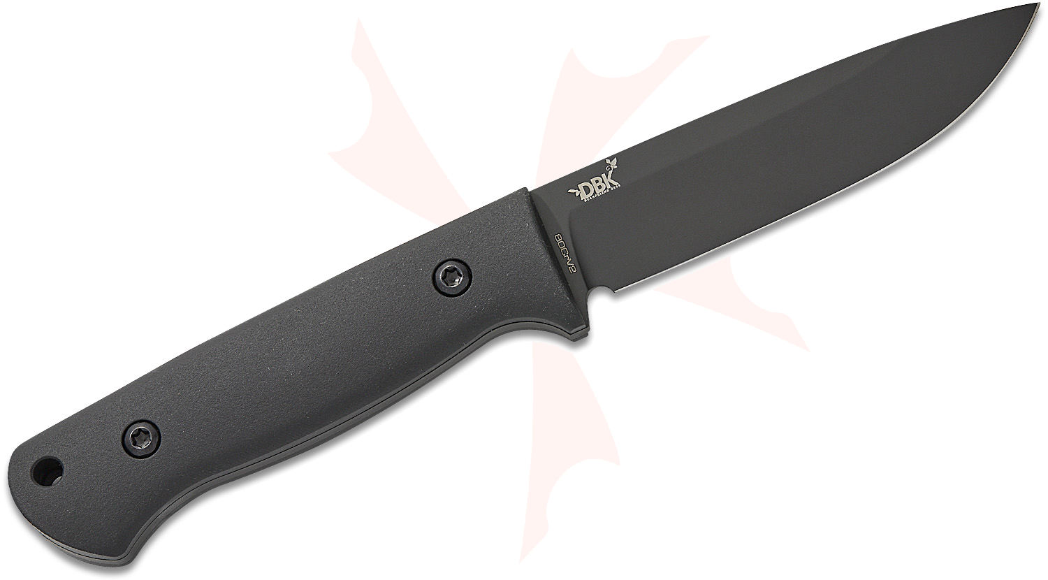 Boker Dutch Bushcraft Knives DBK Bushfriend 2000 Allblack Fixed Blade ...