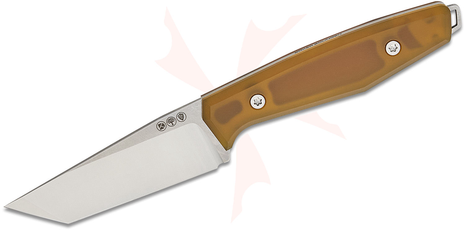Boker Daily Knives AK1 Fixed Blade Knife 2.99" MagnaCut Satin Tanto Blade, Ultem Handles, Kydex ...