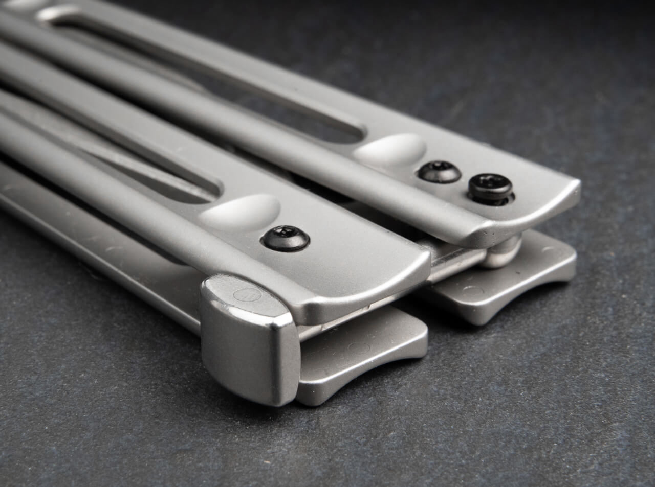 Boker Plus Papillon Trainer Butterfly Knife 4.49" Stonewashed ...