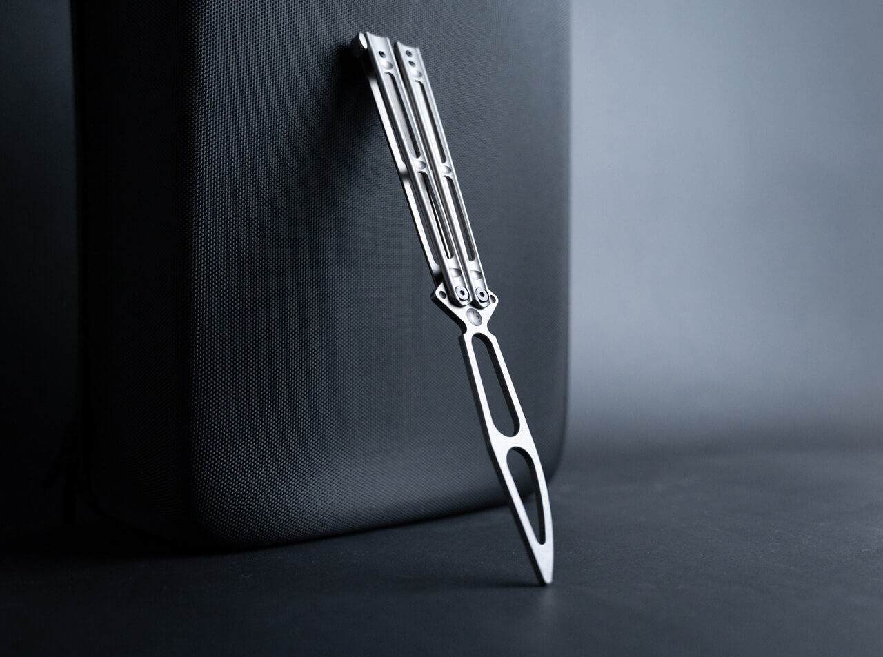 Boker Plus Papillon Trainer Butterfly Knife 4.49" Stonewashed ...