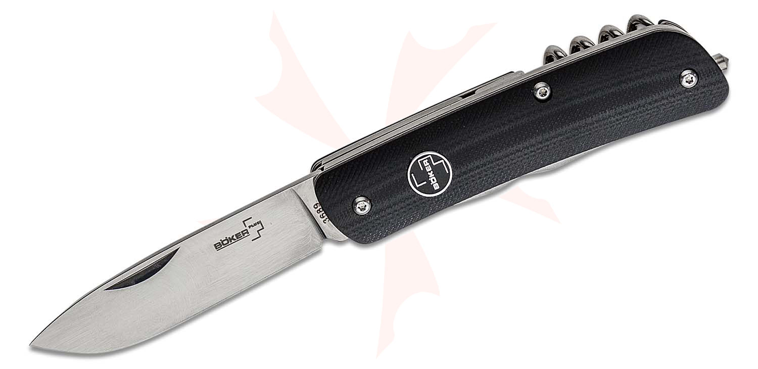Boker Plus Tech-Tool City 2, Black G10 Handles - KnifeCenter - 01BO802 ...