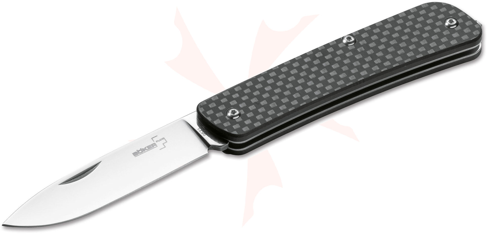 Boker Plus Tech-Tool 1 Pocket Knife, Carbon Fiber Handles - KnifeCenter ...