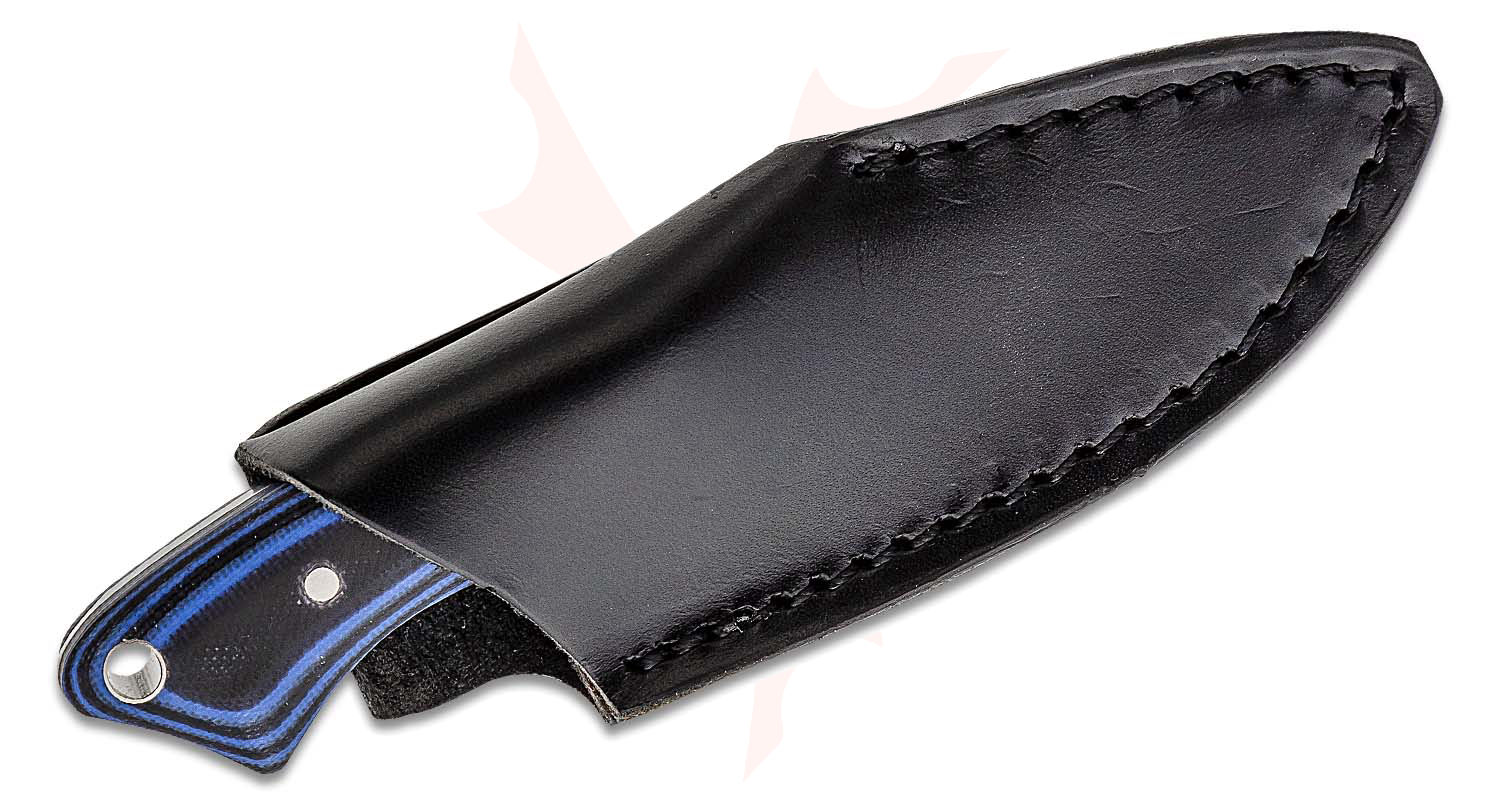 Boker Plus Rambler Fixed 2-3/4" Blade, Black and Blue G10 Handles ...