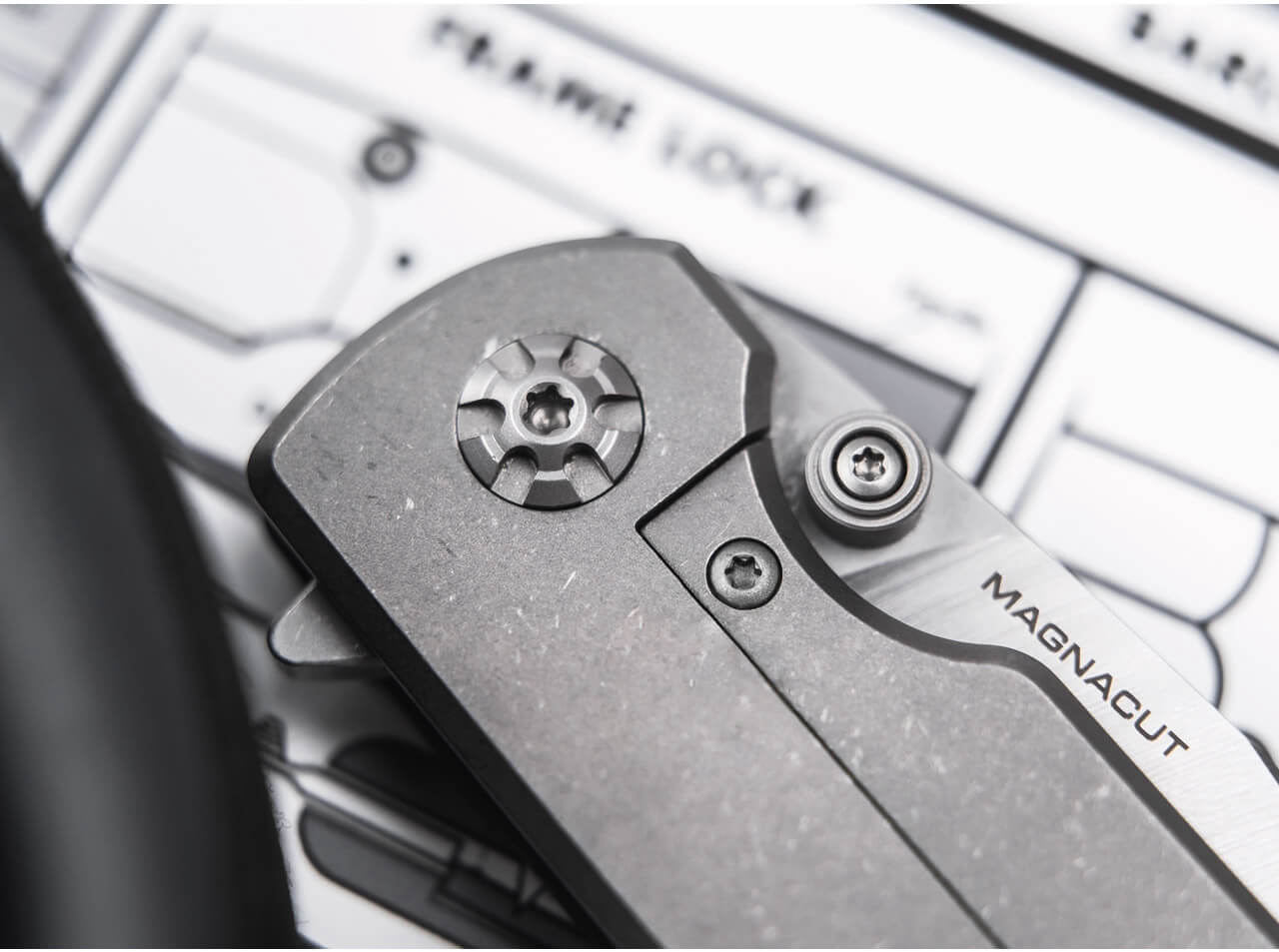 Boker M4 Sherman Flipper Knife 2.95" MagnaCut Satin Clip Point Blade ...