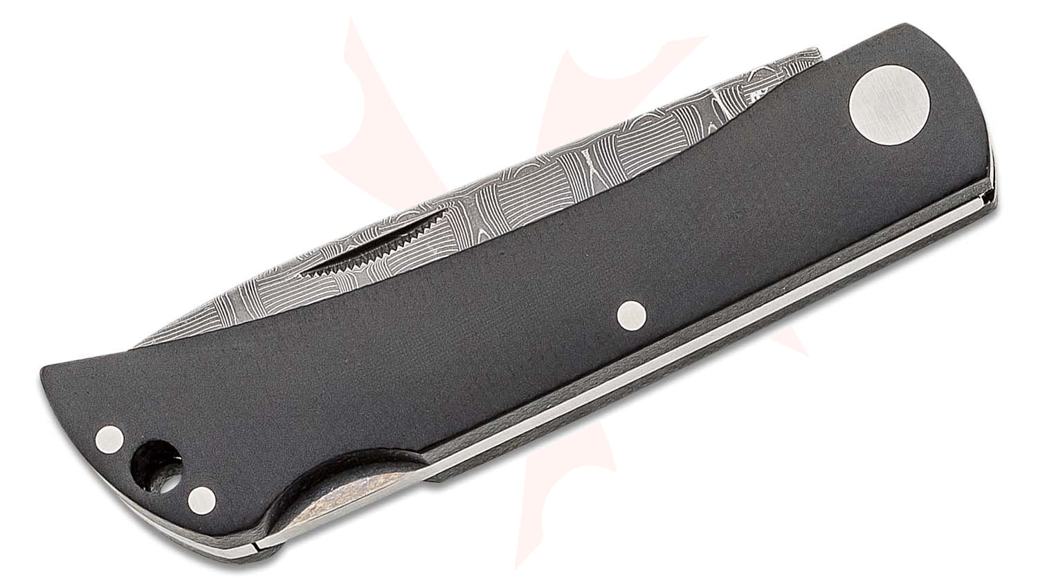 Boker Rangebuster Damascus LTD Folding Knife 3.03" Thomas Basketweave ...