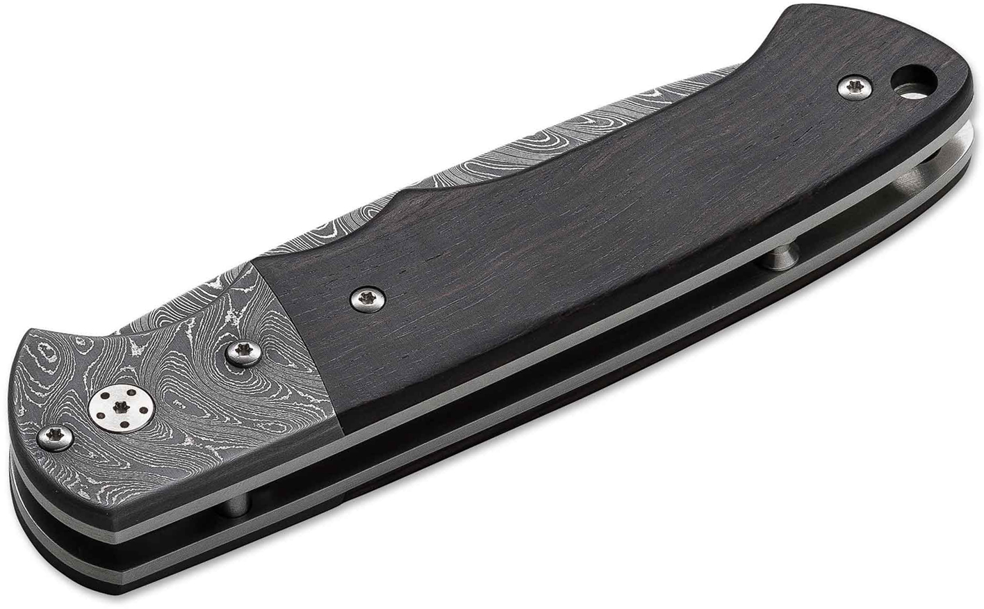 Boker 2015 Annual Damascus Collector's Folding Knife 3-3/8" Blade ...