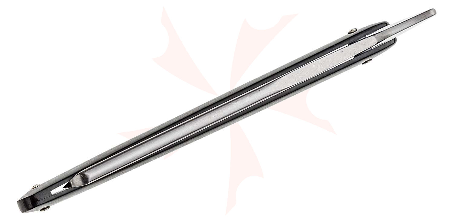 Boker Classic Straight Razor 5/8" Round-Head Stainless Blade, Black ...