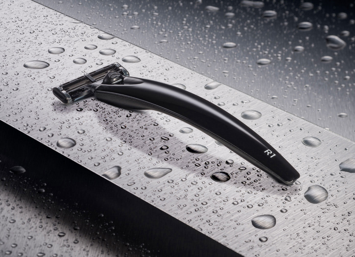 Bolin Webb R1 Jet Safety Razor, Black Takes Mach3 Blades - KnifeCenter - Discontinued