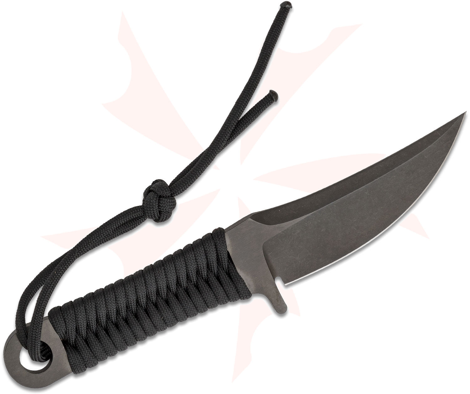 Borka Blades Custom SBK/L Light Fixed Blade Knife 4" M390 Black DLC Two ...