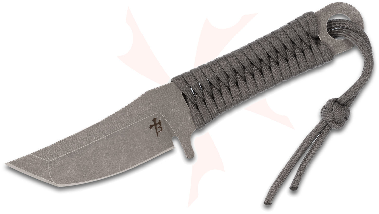 Borka Blades Custom SBT/L Light Fixed Blade Knife 3.25" Stonewashed ...