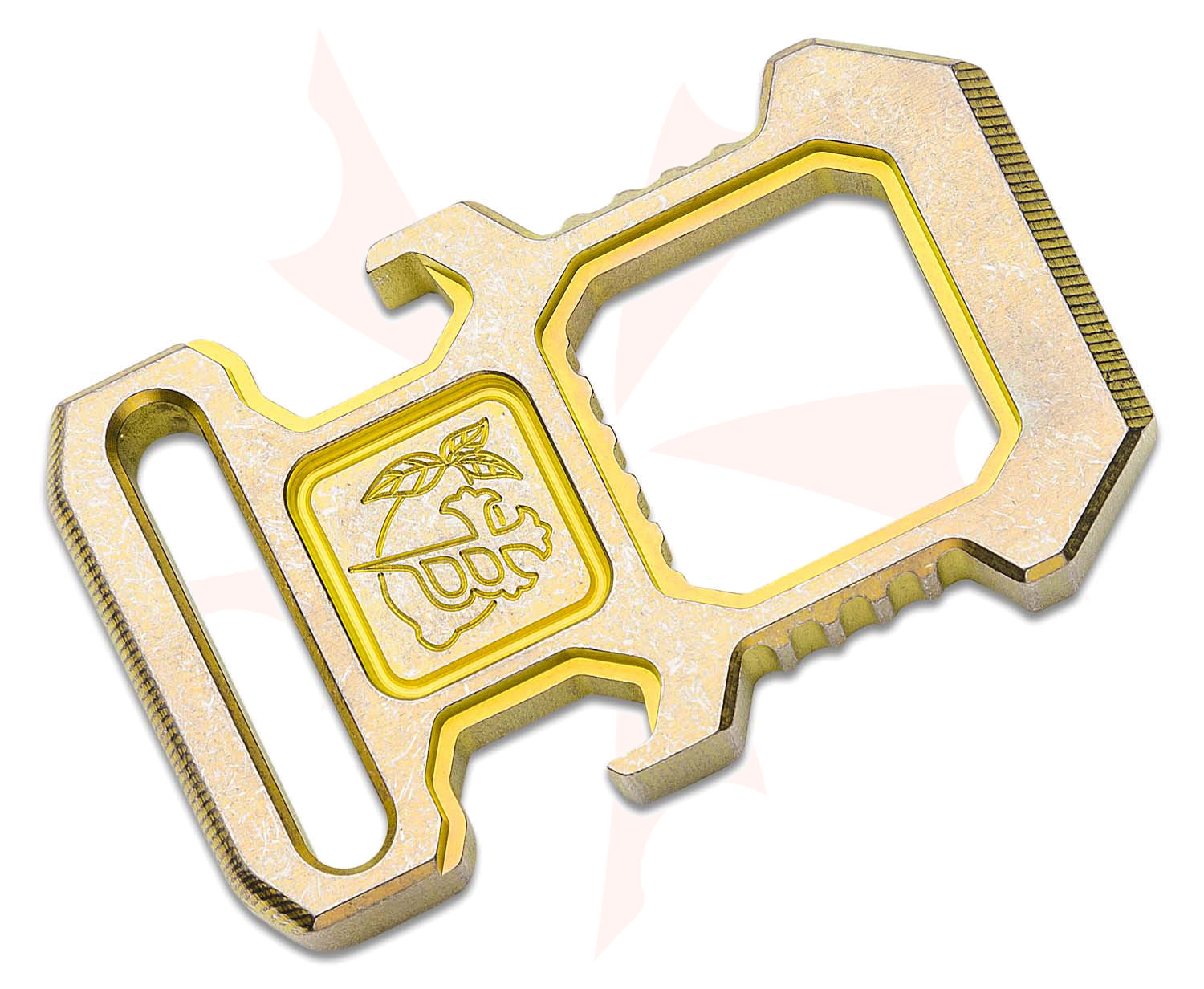 Borka Blades Ti2 Design Lemon Shiner Custom Titanium Bottle Opener and ...