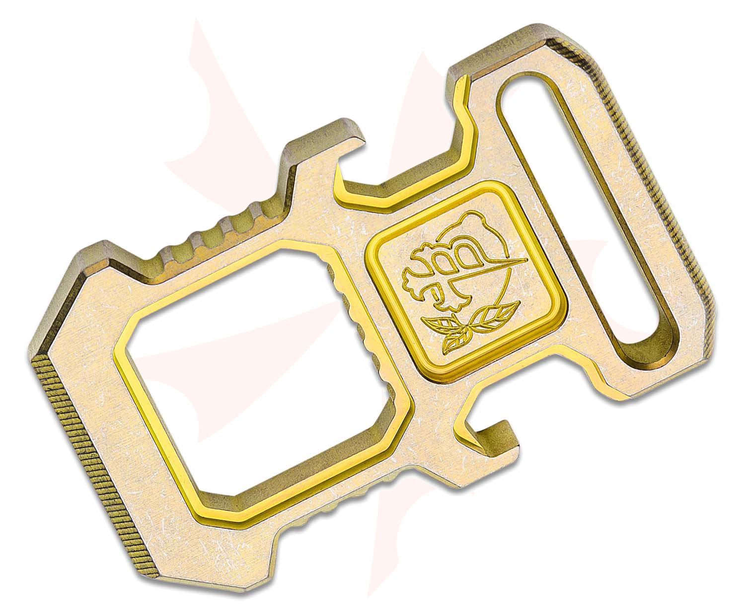 Borka Blades Ti2 Design Lemon Shiner Custom Titanium Bottle Opener and ...