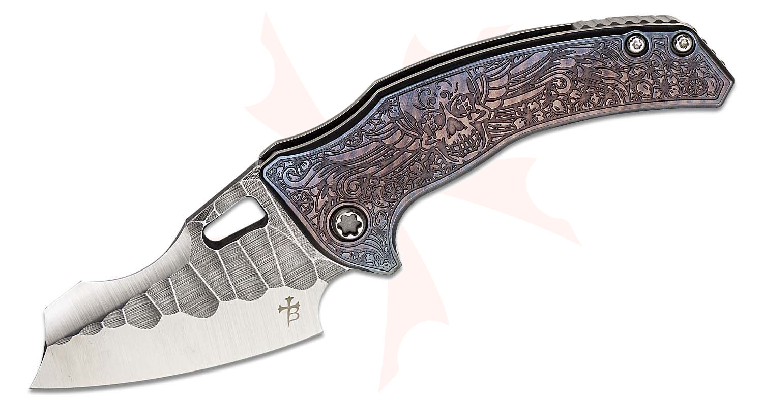 Borka Blades/Mike Bond Custom Collaboration Folding Knife 3.75" CPM-154 ...